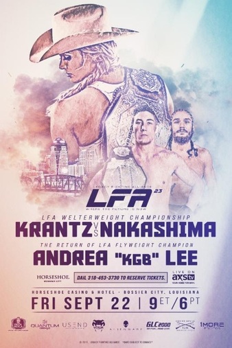 LFA 23 is Louisiana bound with 2 title fights - This is Where Combat ...