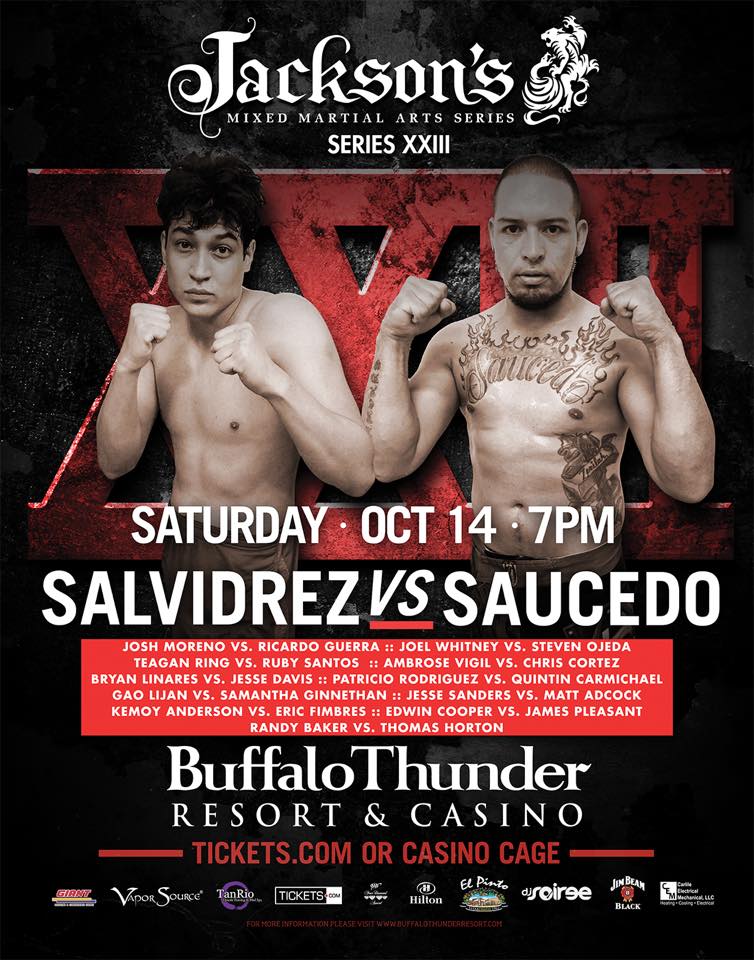 Jackson's MMA Series XXIII Weigh-in Results