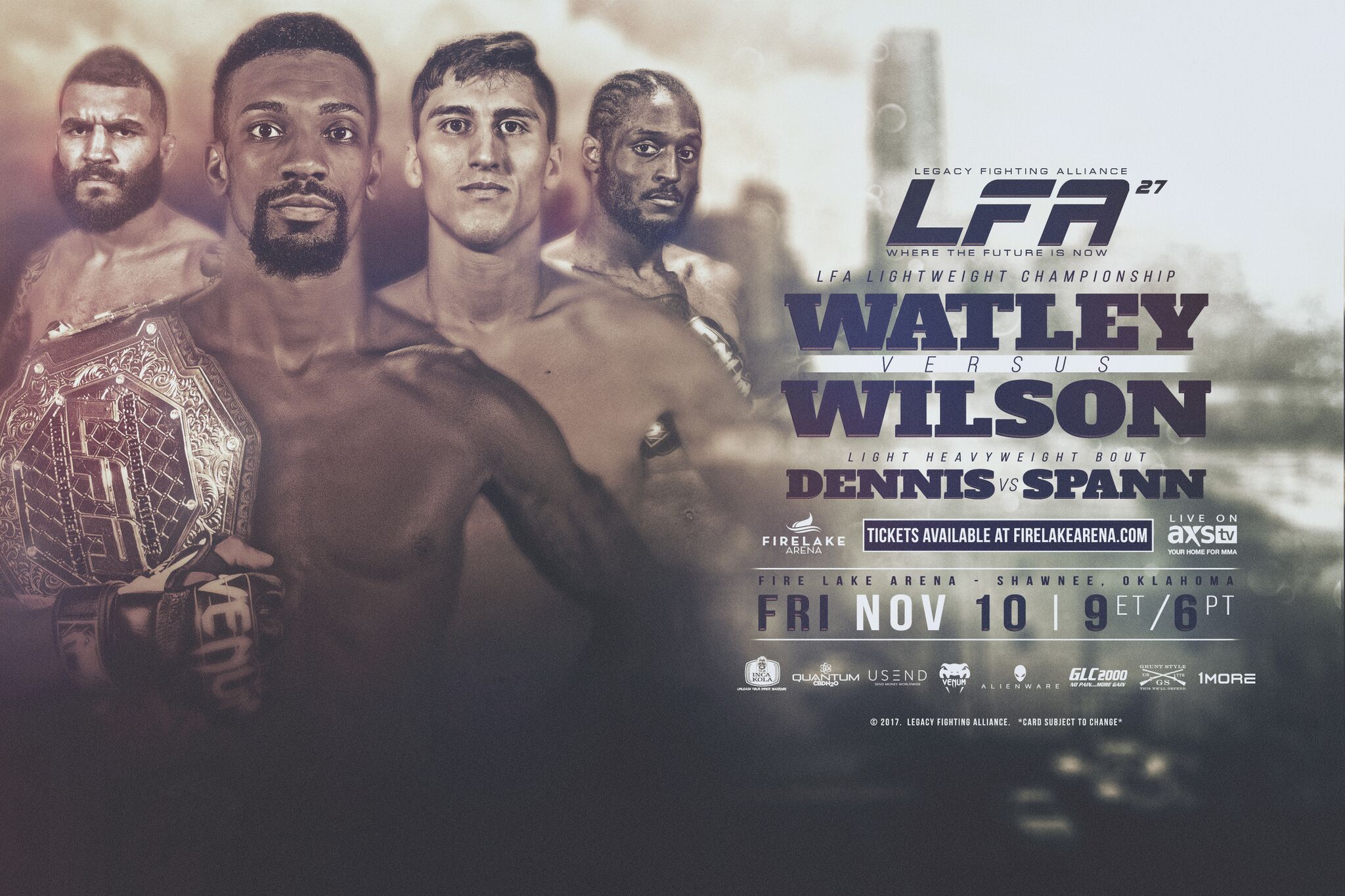 LFA 27 Quick Results