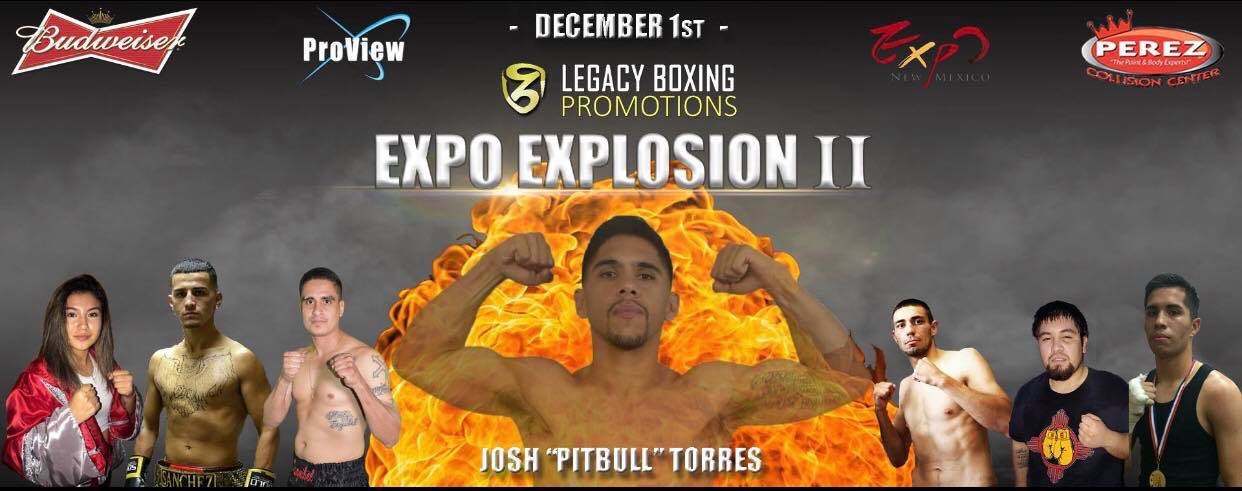 Expo Explosion II Weigh-in Results