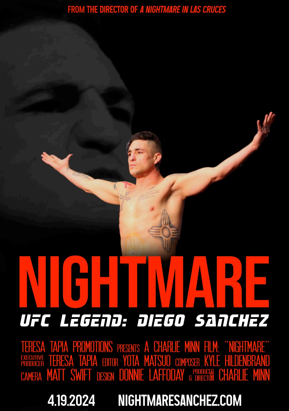 Nightmare, The Diego Sanchez Documentary opens April 19th