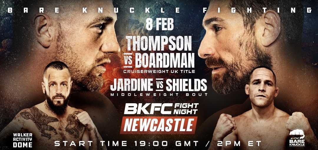 BKFC Fight Night Newcastle Results