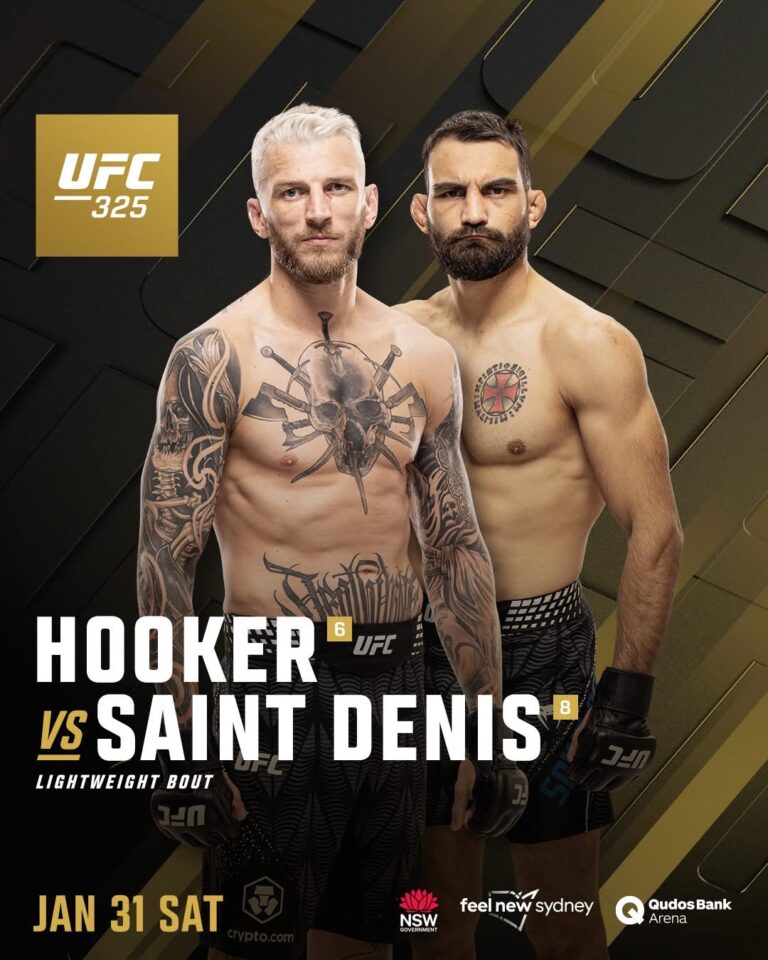UFC 325 Fight Card Revealed for Sydney Event - This is Where Combat ...