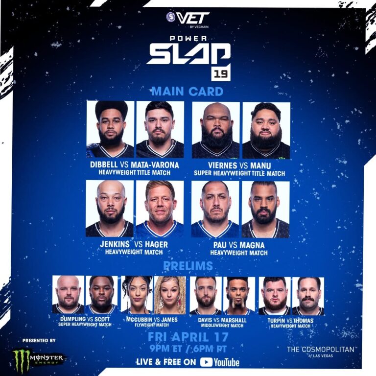 Power Slap 19 Delivers Chaos, Knockouts, and Statement Wins in Las ...