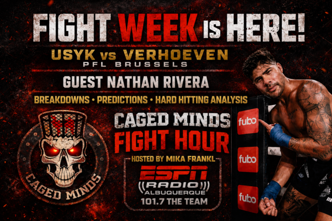 Caged Minds Fight Hour Ep. 18 with Nathan Rivera - This is Where Combat ...